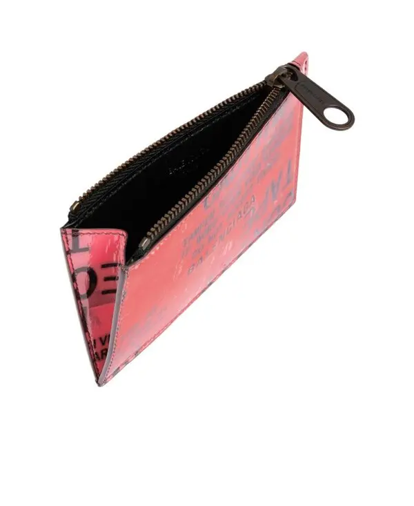 Balenciaga Tape Type Long Coin And Card Holder