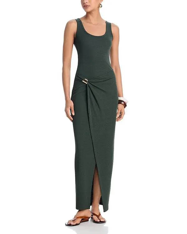 Nanushka Nenet Dress - Midnight Green