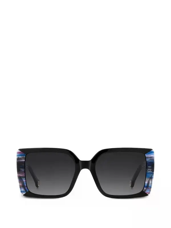 Carolina Herrera Square-frame Sunglasses - Black