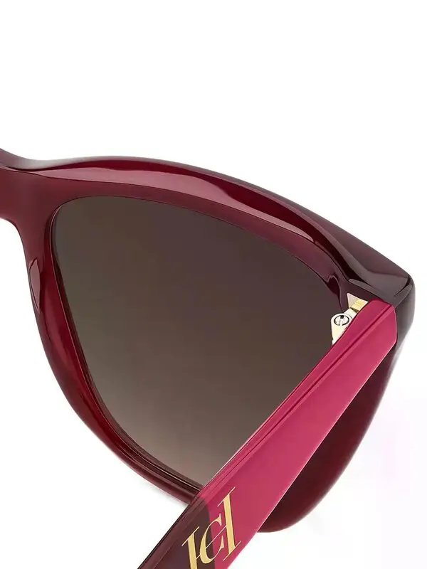 Carolina Herrera Cat-eye Sunglasses - Red