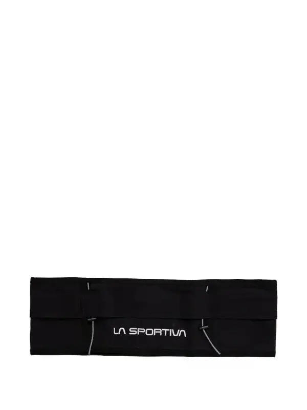 LA SPORTIVA Logo-print Elasticated Belt Bag - Black