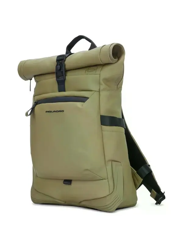 PIQUADRO Roll-top Backpack - Green