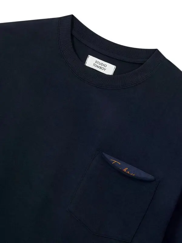 STUDIO TOMBOY Chest-pocket T-shirt