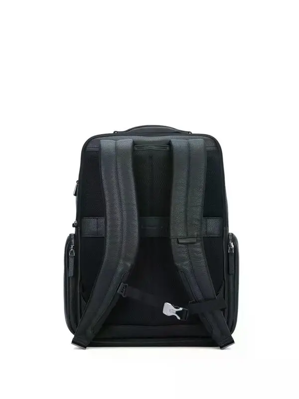 PIQUADRO Bagmotic Pebbled Backpack - Black