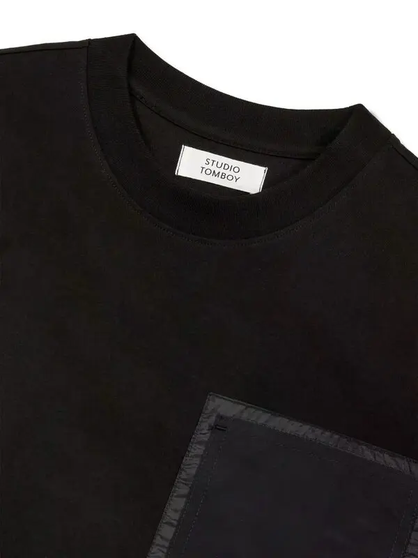 STUDIO TOMBOY Patch-pocket T-shirt