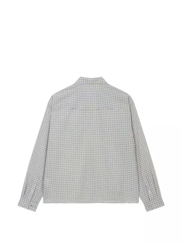 STUDIO TOMBOY Double-pocket Checkered Shirt