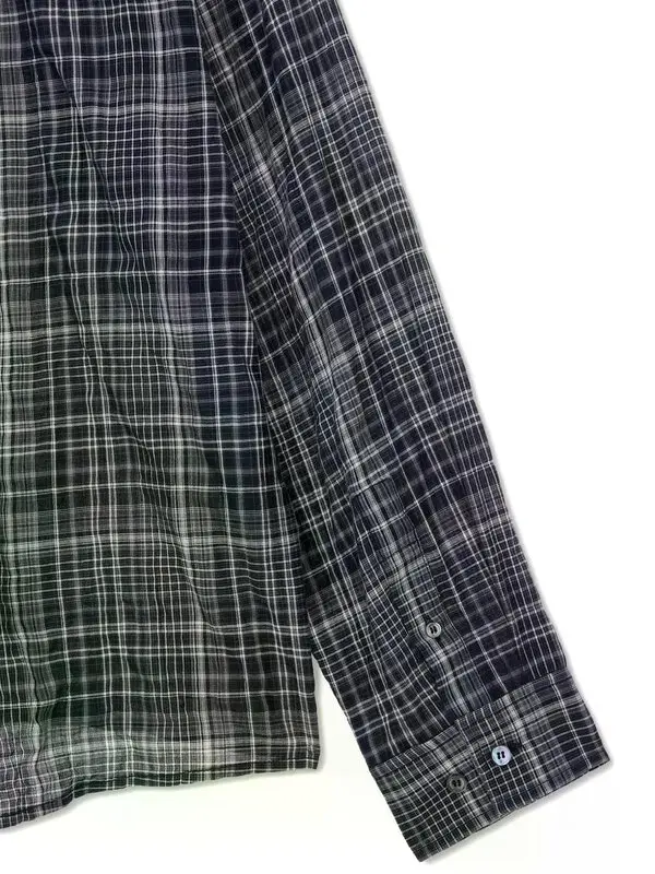 STUDIO TOMBOY Check-pattern Pocket-detail Shirt