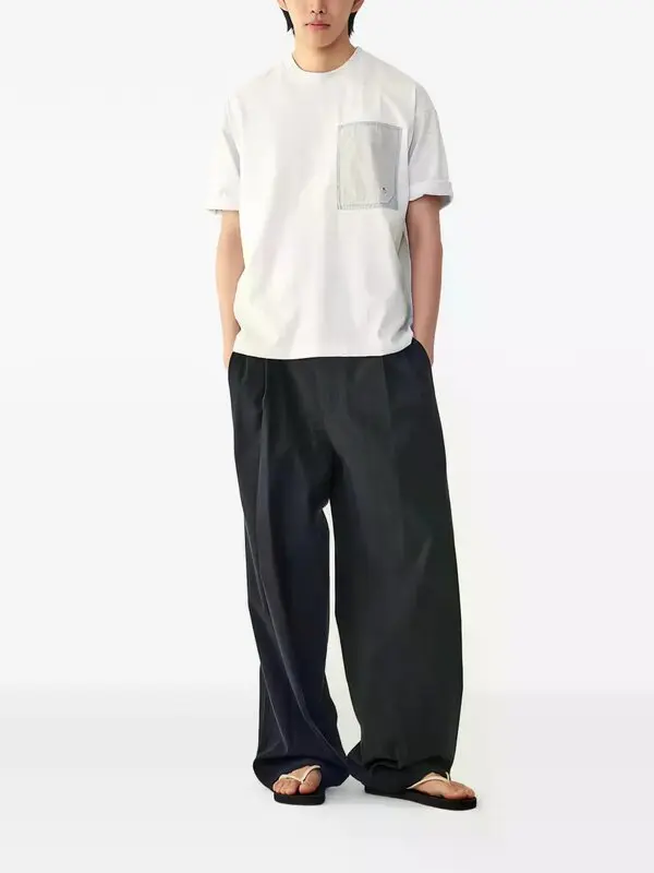 STUDIO TOMBOY Patch-pocket T-shirt - Grey