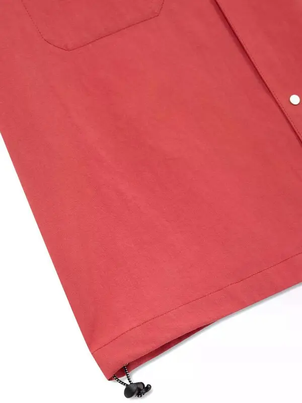 STUDIO TOMBOY Short-sleeve Drawstring-hem Shirt