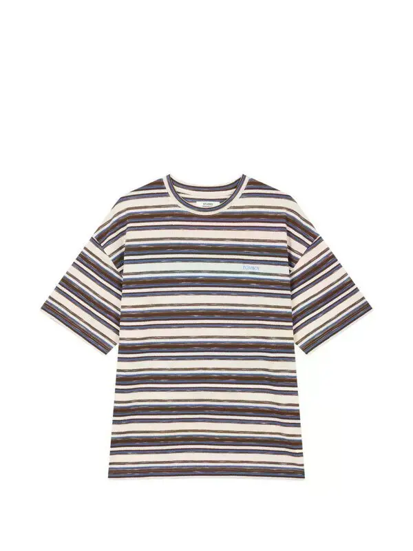 STUDIO TOMBOY Striped T-shirt - Neutrals