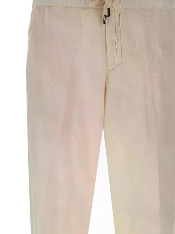 PERFECTION Drawstring Tapered Trousers