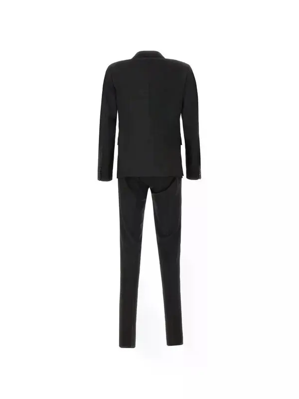 Brian Dales Two-piece Single Breasted Suit - Black