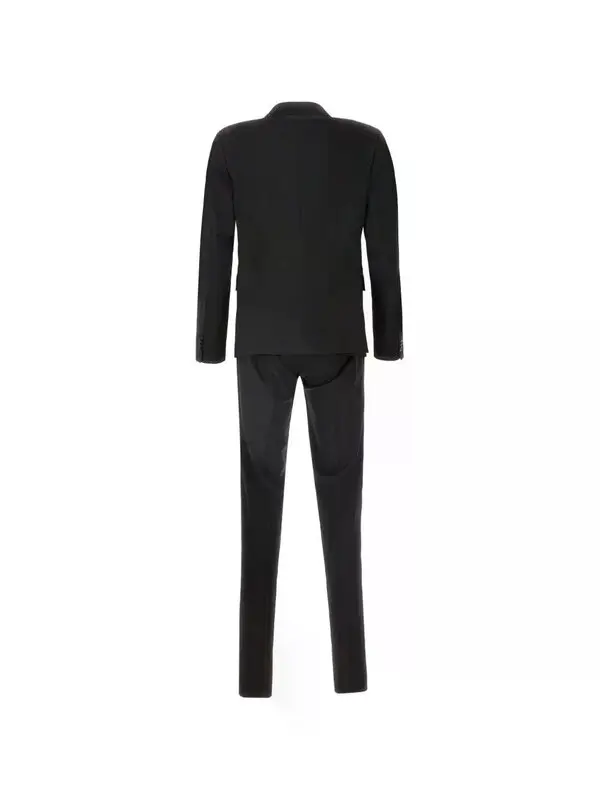 Brian Dales Two-piece Single Breasted Suit - Black