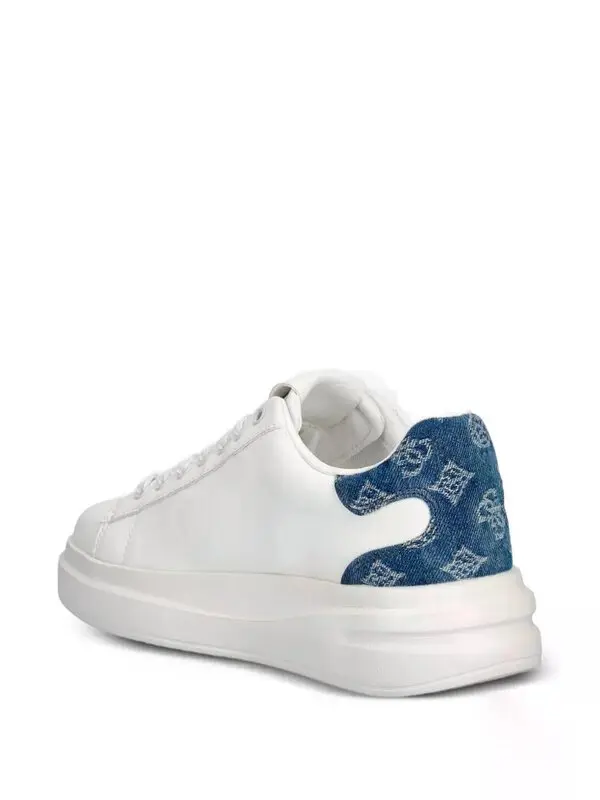 Guess 4g-monogram Panelled Sneakers