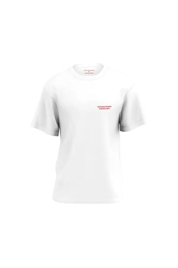 Alexander Wang Chinatown Forever T-shirt - White