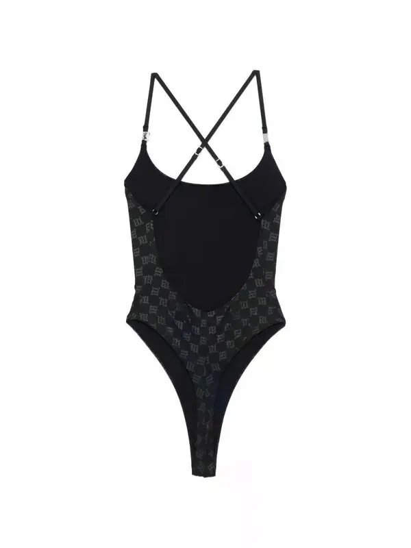 MISBHV Monogram-print Swimsuit