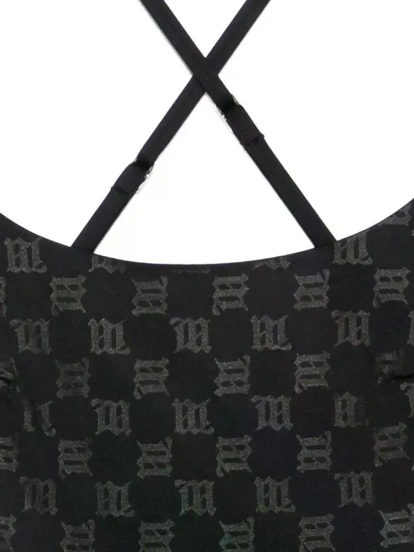 MISBHV Monogram-print Swimsuit