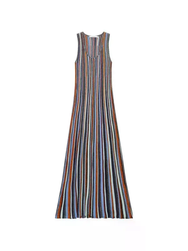Malìparmi Flexage Striped Maxi Dress