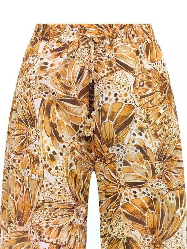 Malìparmi Butterfly-print Trousers