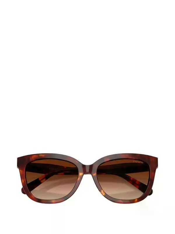 COACH Tortoiseshell Cat-eye Sunglasses