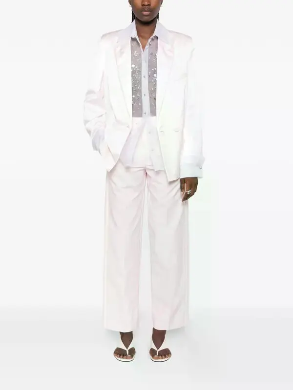 FORTE_FORTE Pressed Crease Trousers