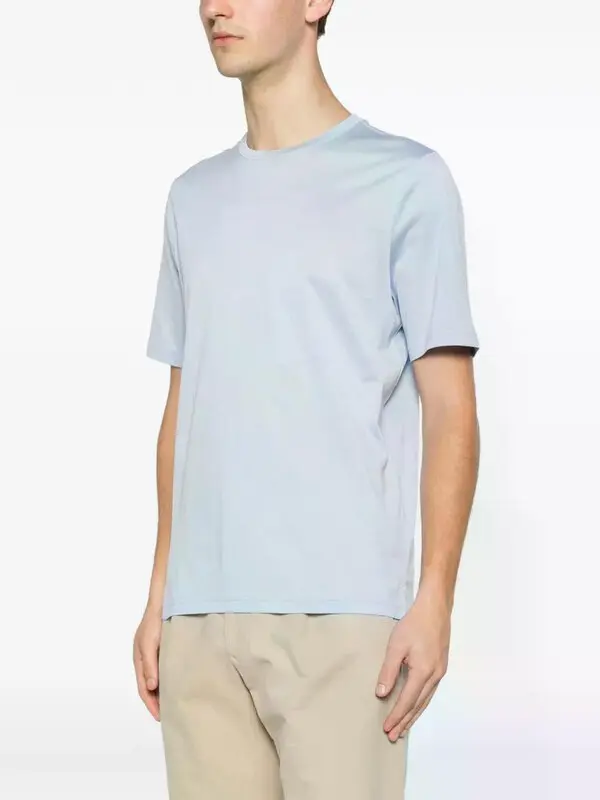 FERRANTE Round-neck T-shirt - Blue