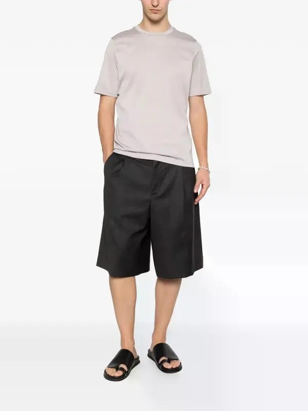 FERRANTE Round-neck T-shirt - Neutrals