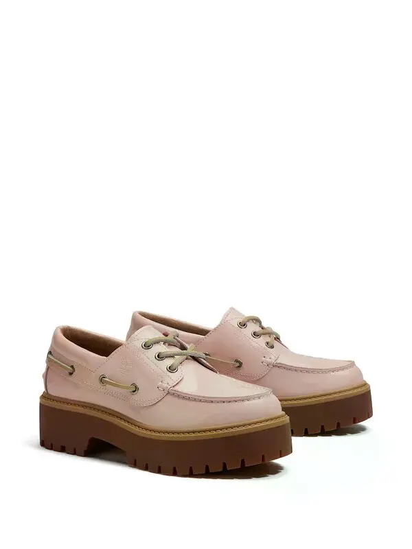 Timberland Patent Leather Boat Loafers