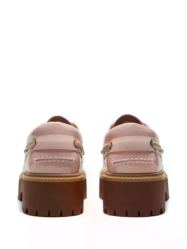 Timberland Patent Leather Boat Loafers