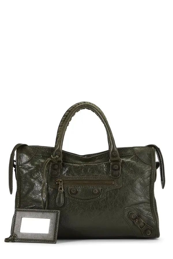 Balenciaga Agneau Giant 12 City - Green