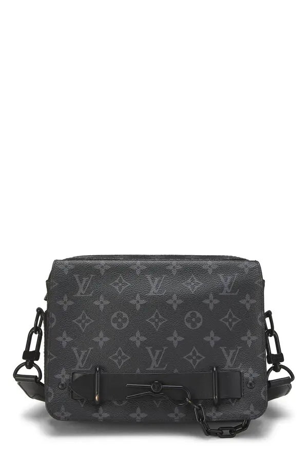 LOUIS VUITTON Monogram Eclipse Steamer Messenger
