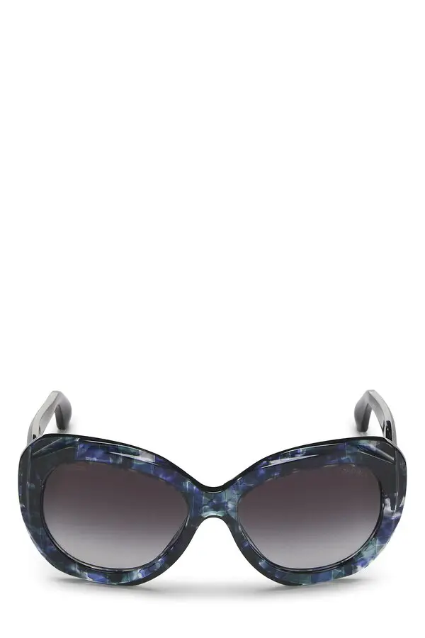 Chanel Acetate Sunglasses - Blue
