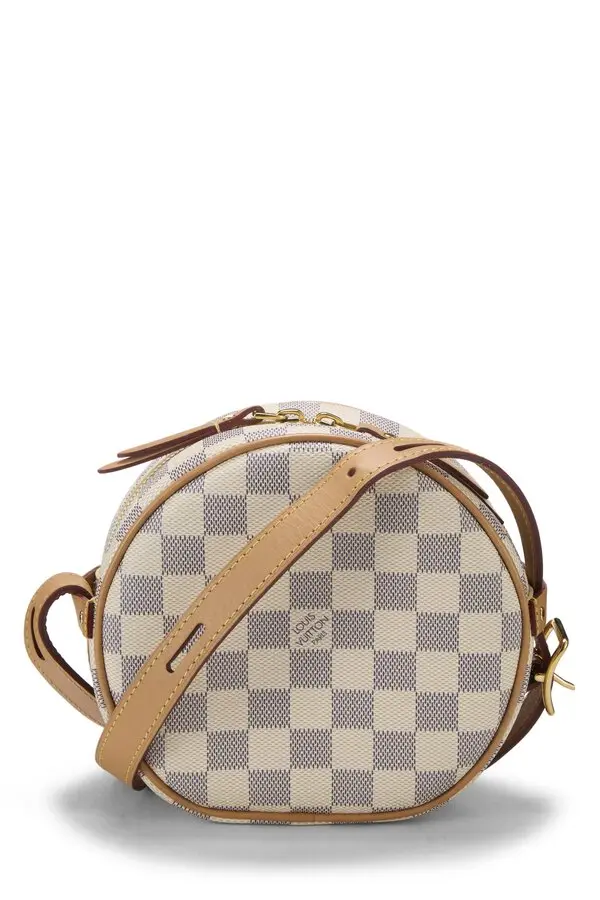 LOUIS VUITTON Damier Azur Boite Chapeau Souple