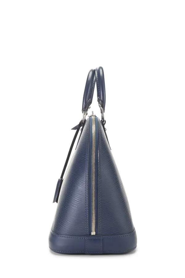 LOUIS VUITTON Epi Alma Nm Top Handle Bag - Blue