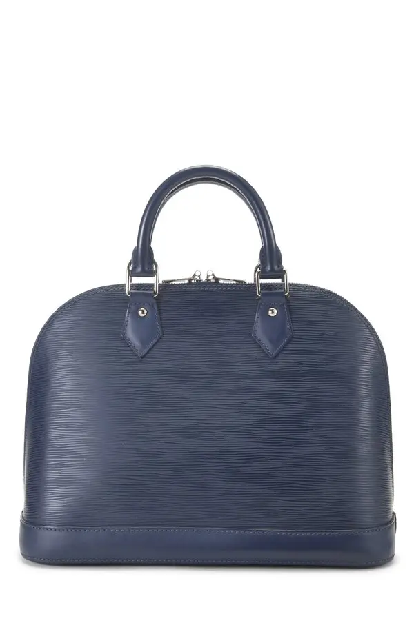 LOUIS VUITTON Epi Alma Nm Top Handle Bag - Blue