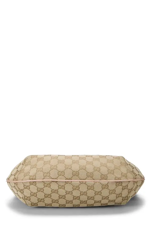 Gucci Original Gg Canvas Web Round Messenger Bag