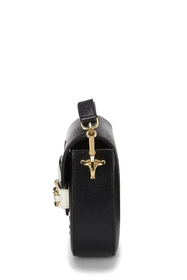 Gucci Adidas X 1955 Horsebit Shoulder Bag - Black
