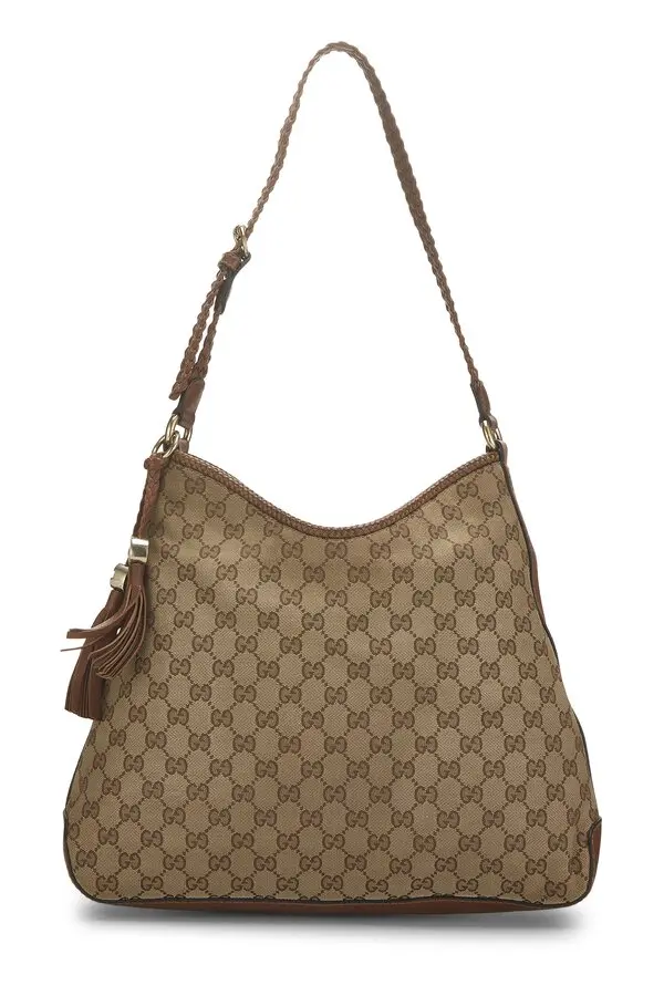Gucci Original Gg Marrakech Hobo - Brown