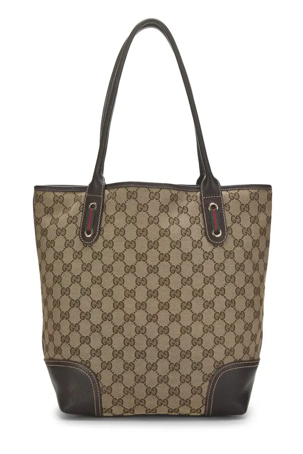 Gucci Original Gg Canvas Princy Vertical Tote