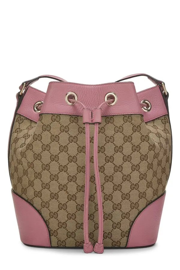 Gucci Original Gg Bucket Bag - Pink