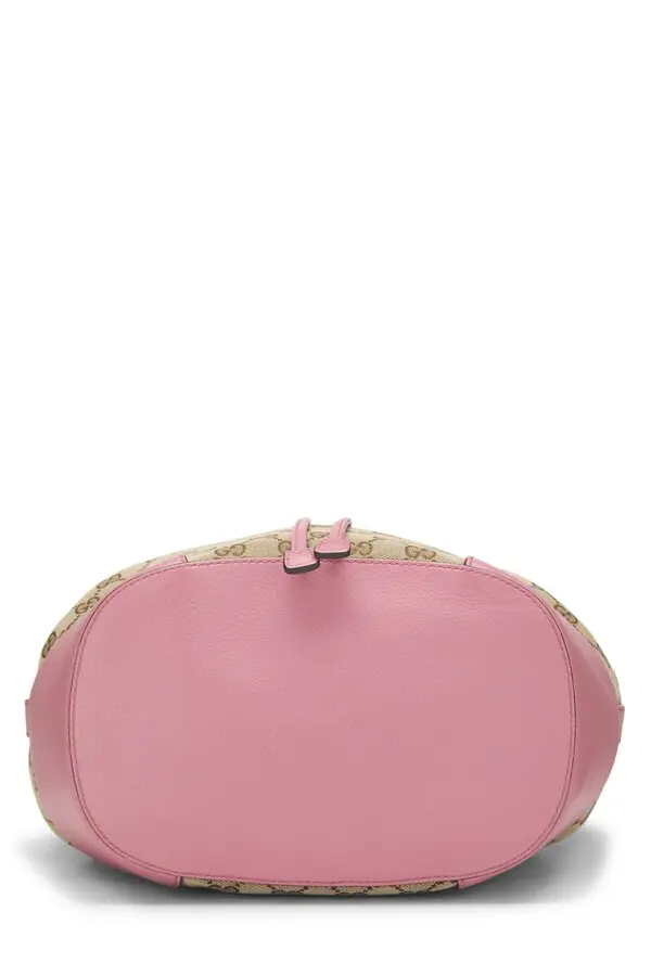 Gucci Original Gg Canvas Bucket Bag - Pink