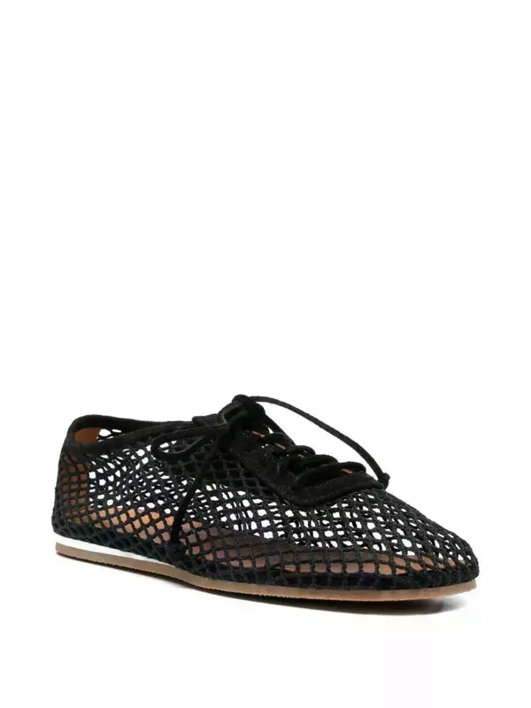 FORTE_FORTE Mesh Sneakers - Black