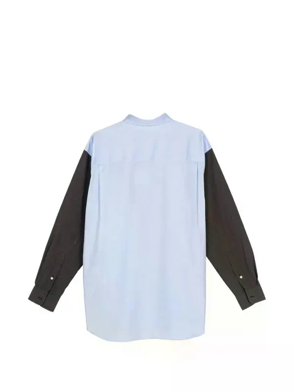 Comme Des Garçons Contrast-sleeve Panelled Shirt