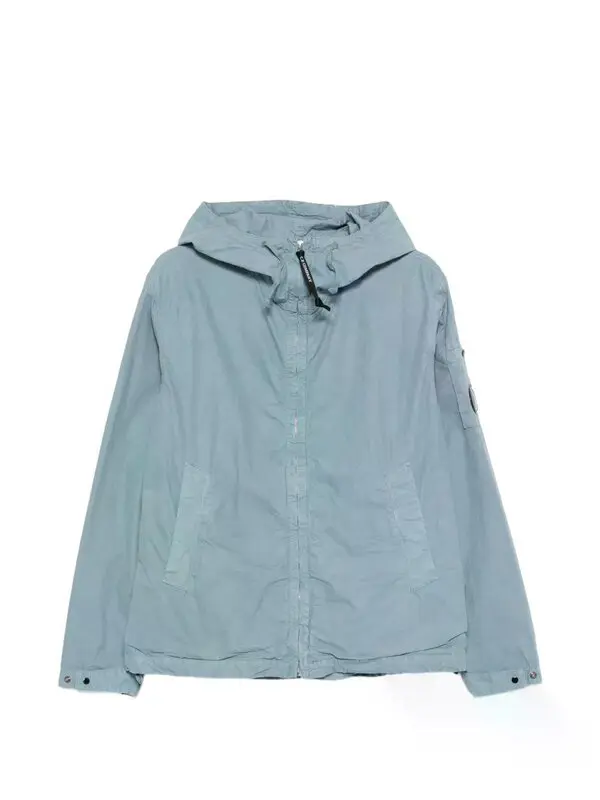 C.P. COMPANY Zip-fastening Lens-detail Hoodie