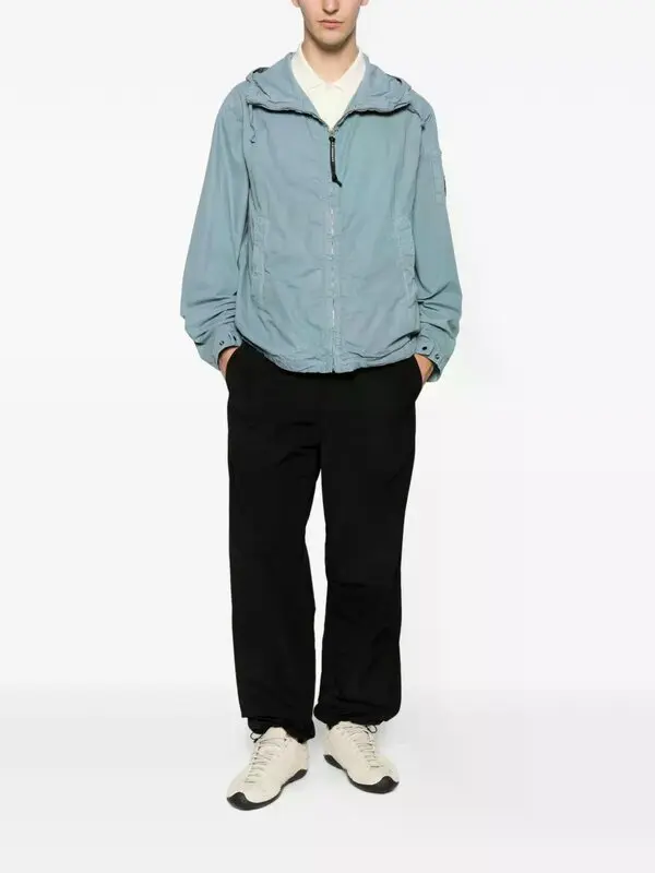 C.P. COMPANY Zip-fastening Lens-detail Hoodie