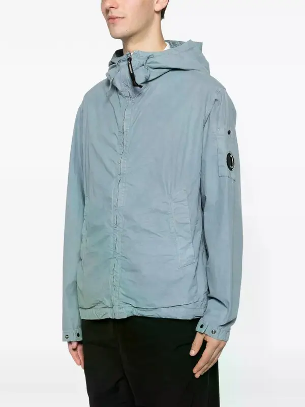 C.P. COMPANY Zip-fastening Lens-detail Hoodie
