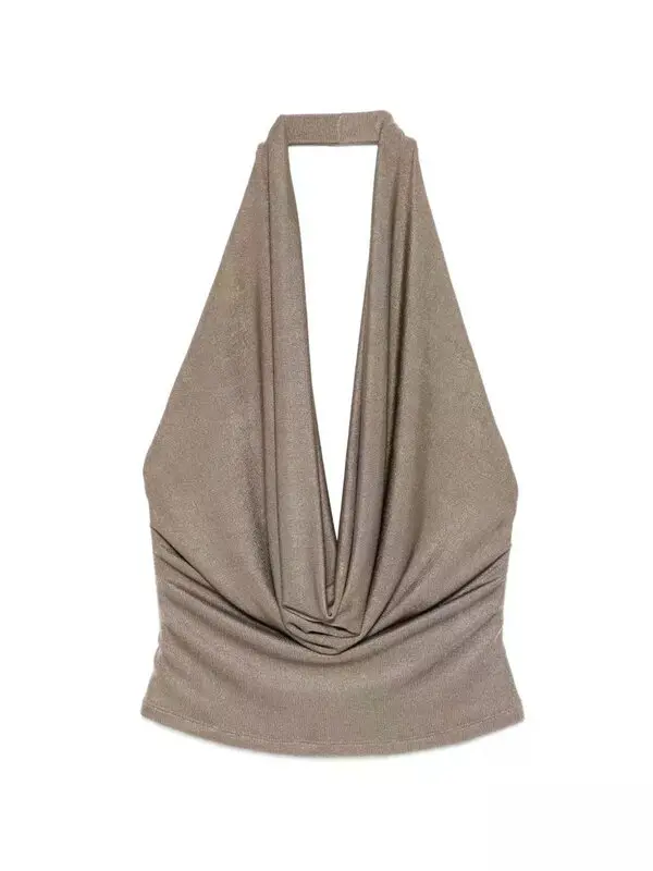 MISBHV Halterneck Top - Grey