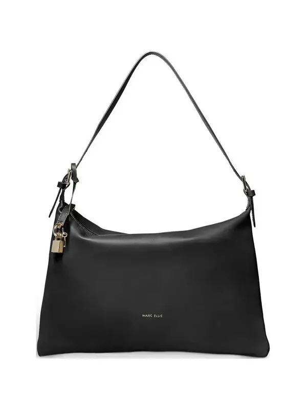 MARC ELLIS Logo Shoulder Bag - Black