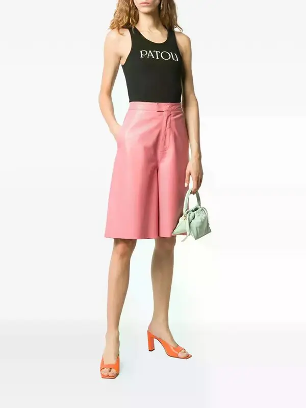PATOU Logo-print Jersey Tank Top