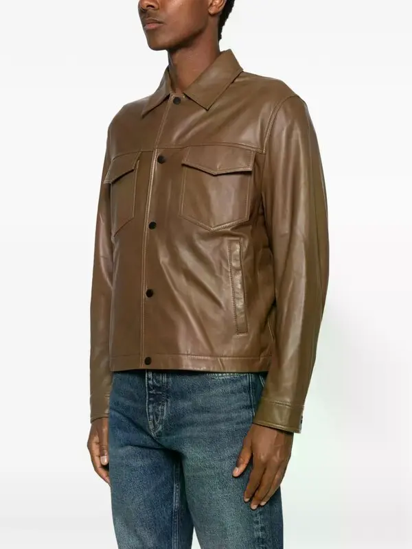 Emporio Armani Press-stud-fastening Jacket